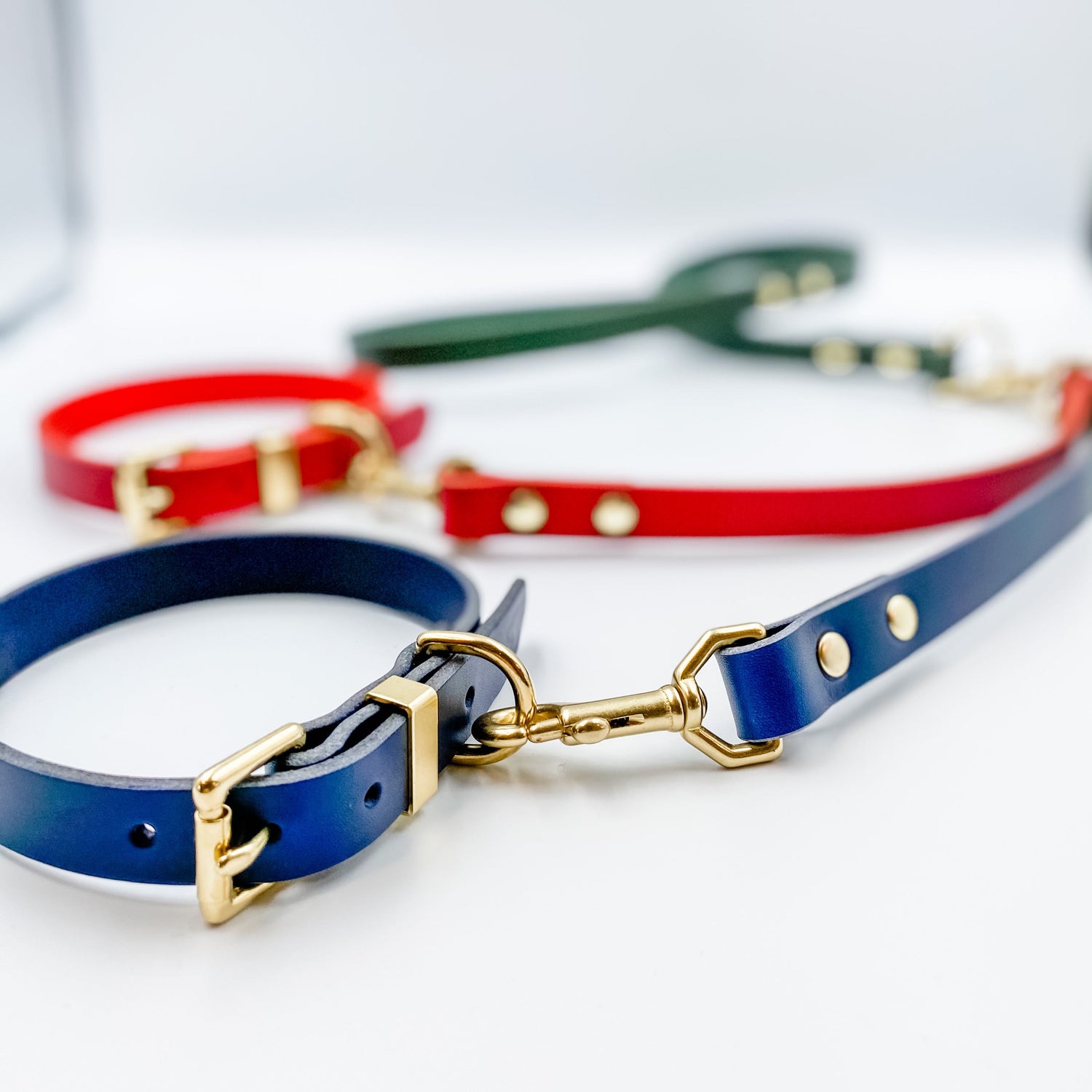 Custom Leather Dog Collars & Leads | NZ Made – Kinfolk Leather